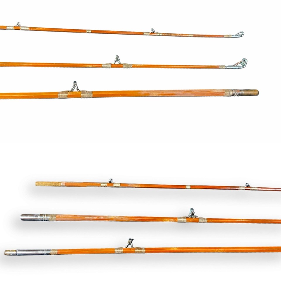 Vintage Silaflex Bamboo Fly Rod Horrocks Ibbotson USA w/ Extra Tip ...