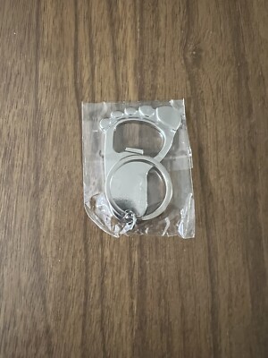 Foot/Toes Shaped Keychain & Bottle Opener Smooth Silver Zinc Alloy -50 ...