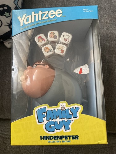 Yahtzee Family Guy HindenPeter Collector's Edition New Sealed ...