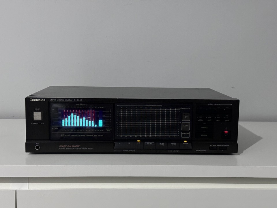 Technics SH-8066 Stereo 12 Band Spectrum Graphic Equalizer HiFi ...