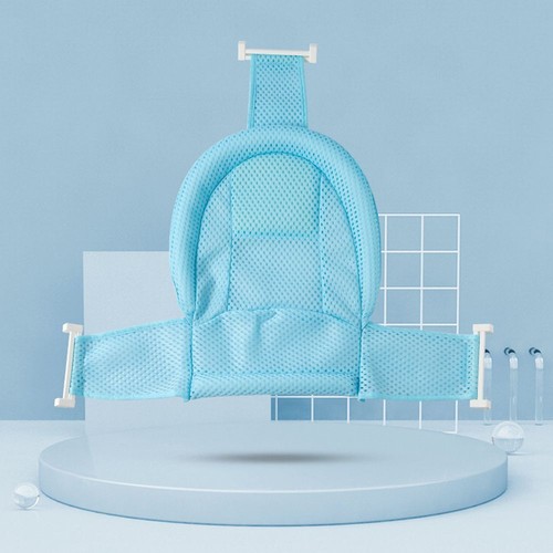 Shower Support Mat Newborn Shower Cradle Baby Bath Mesh Cushion Bathtub ...