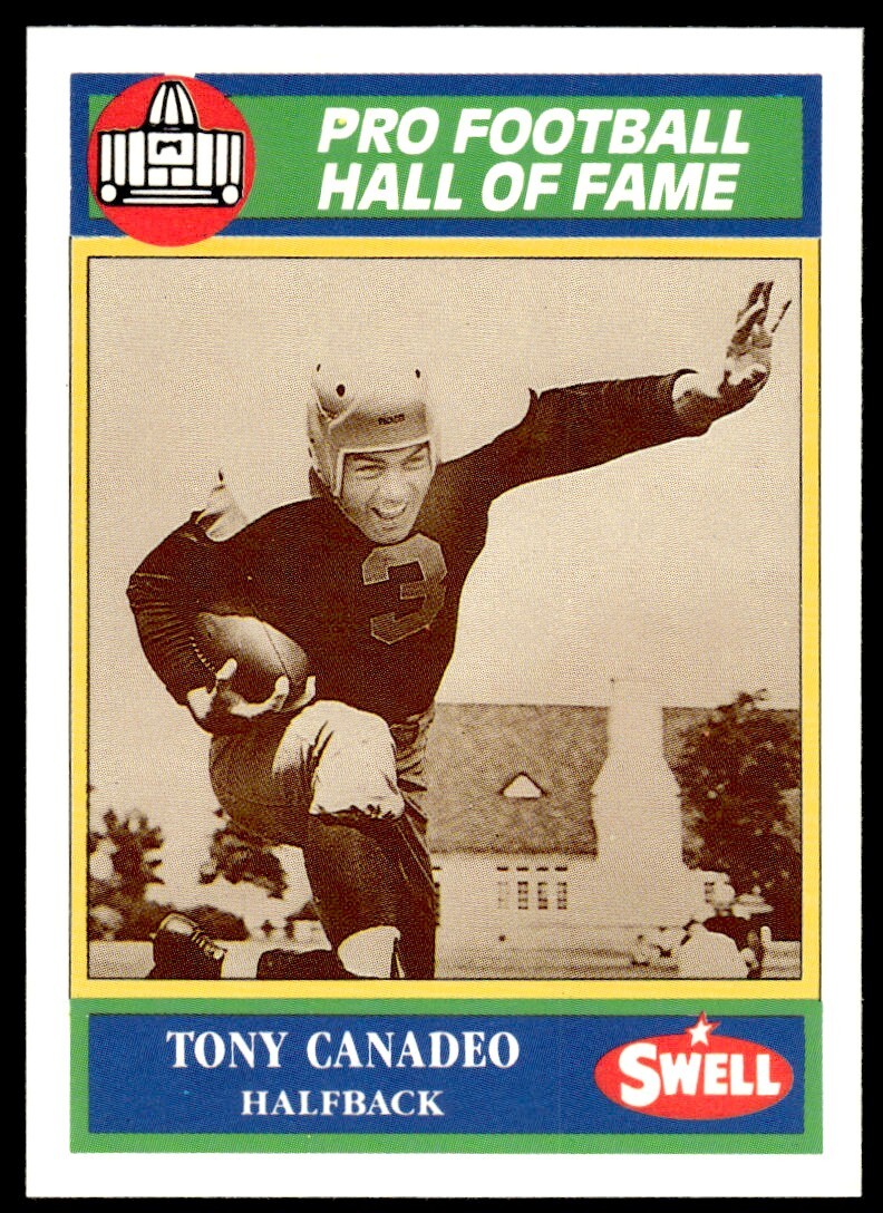 1990 CMC Swell Greats Tony Canadeo Green Bay Packers #88 | eBay