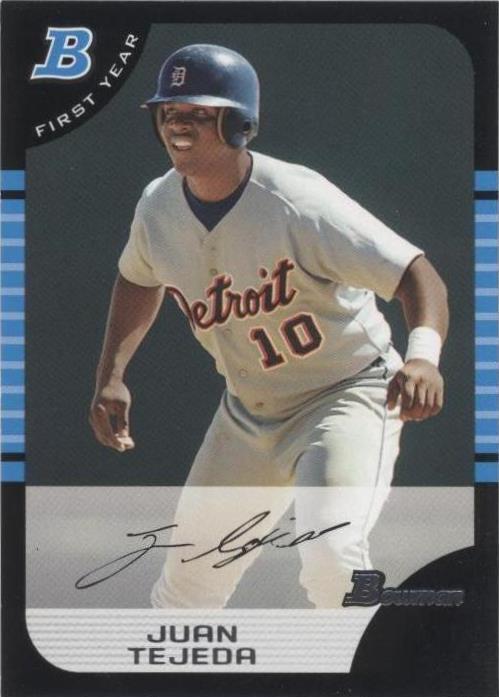 2005 Bowman - First Year Juan Tejeda #233 (RC) for sale online | eBay