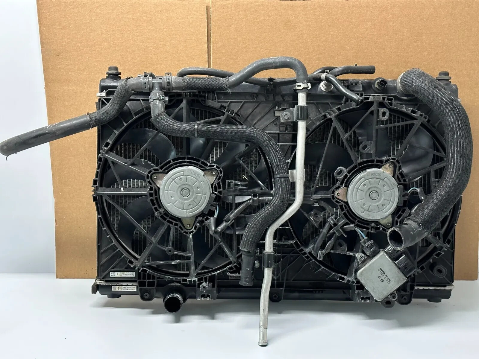 🟢 2014-2019 INFINITI Q50 3.0L AWD OEM ENGINE COOLING RADIATOR & FAN ...