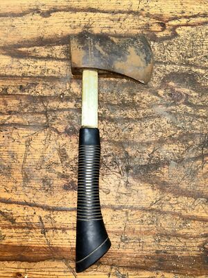 VINTAGE U.S. AMERICAN FORK & HOE CO. 1944 SINGLE BIT HATCHET AXE HEAD ...