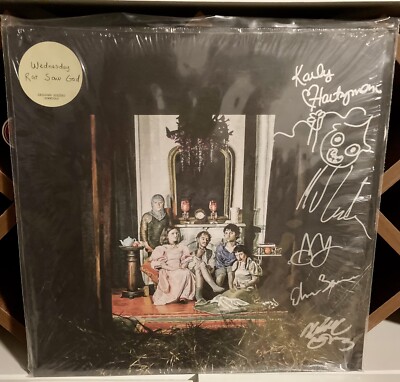 Wednesday Rat Saw God Black Vinyl SIGNED by Band Brand New | eBay