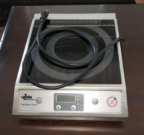 Update International IC-1800W - 12" Countertop Induction Cooker Gently ...