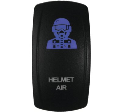 Dragonfire Racing Laser-Etched Dual LED Switches Blue Helmet Air 04 ...
