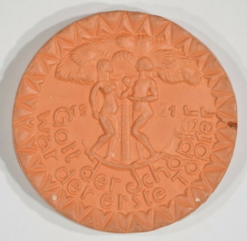 1921 75 Pfennig Light Brown Porcelain Notgeld Höhr Coblenz Germany | eBay