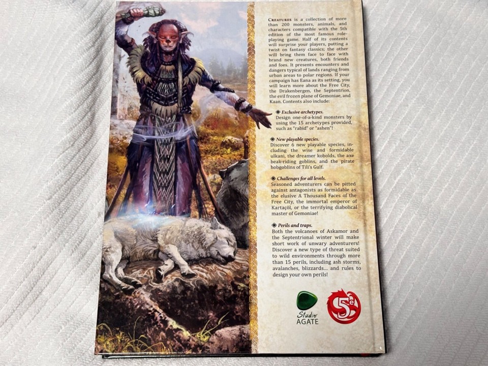 Fateforge 5E RPG Book 3: Monster Compendium Creatures Red Dragon ...