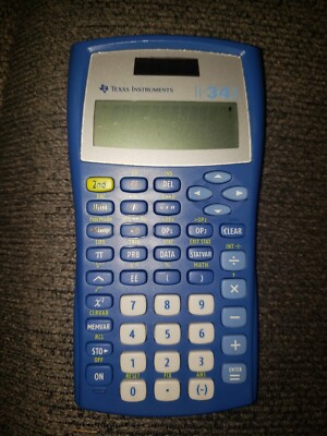 Texas Instruments TI-34 II Scientific Calculator 3243480010177| eBay