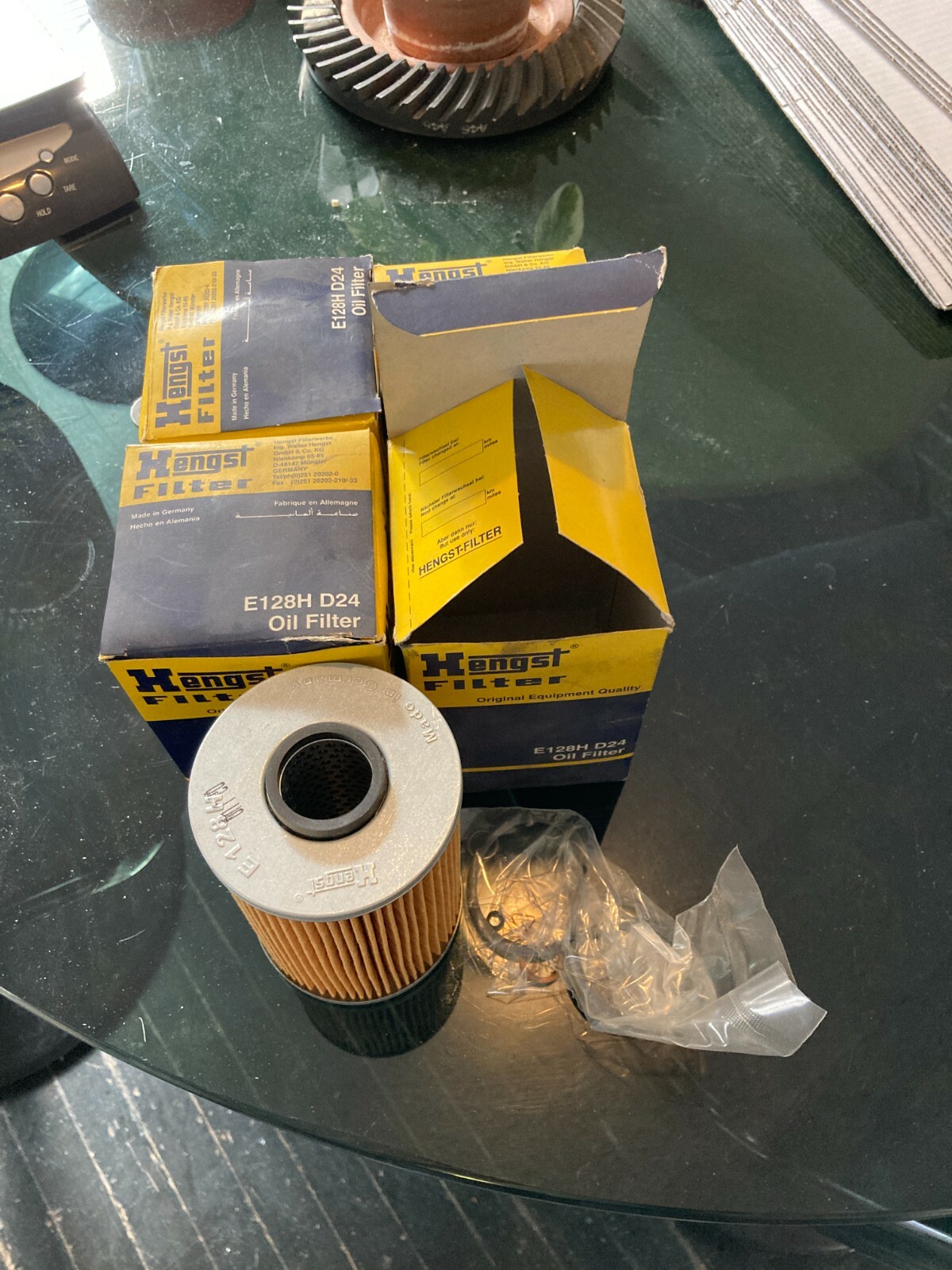 Lot of 4 Hengst E128H D24 Oil Filters for BMW Alpina | eBay