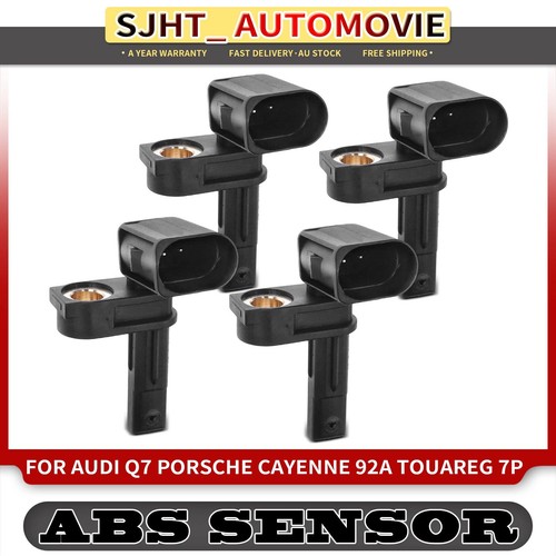4x Front & Rear ABS Sensors for Audi Q7 Volkswagen 7P5 7P6 Porsche ...