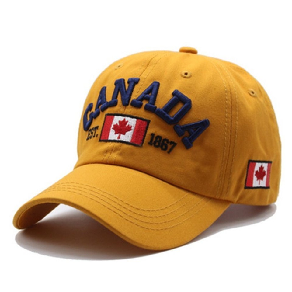 I Love Canada Baseball Cap Embroidery Dad Hat Adjustable Casual Hats | eBay