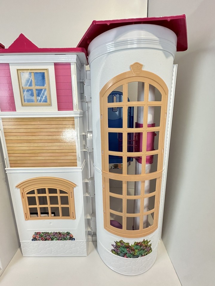 Barbie Hello Dream House Playset 2016 Mattel Lights & Sounds Fully ...