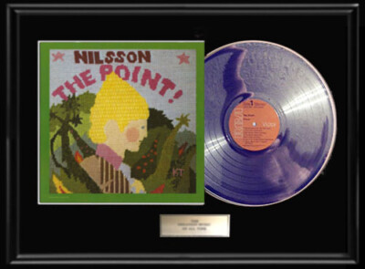 HARRY NILSSON THE POINT WHITE GOLD SILVER PLATINUM TONED RECORD ALBUM ...