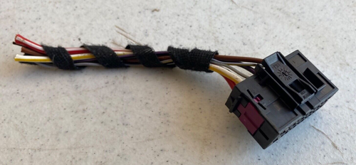 05-08 Audi Power Supply Control Module 12 Port 7 Wire Plug Pigtail OEM ...