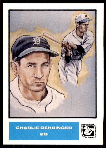1984 Sports Design Charlie Gehringer Baseball Cards #16 | eBay