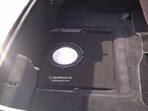 Subthump 1997-2004 C5 Corvette Single 10 Stealth Sub Enclosure | eBay