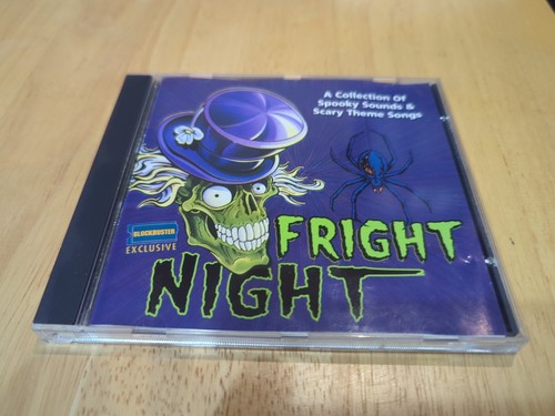 Fright Night (CD, 1997) Spooky Sounds & Scary Theme Song - Blockbuster ...
