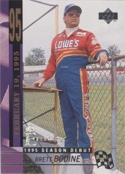 1995 Upper Deck - Brett Bodine #237 Silver Signatures/Electric Silver for sale online | eBay