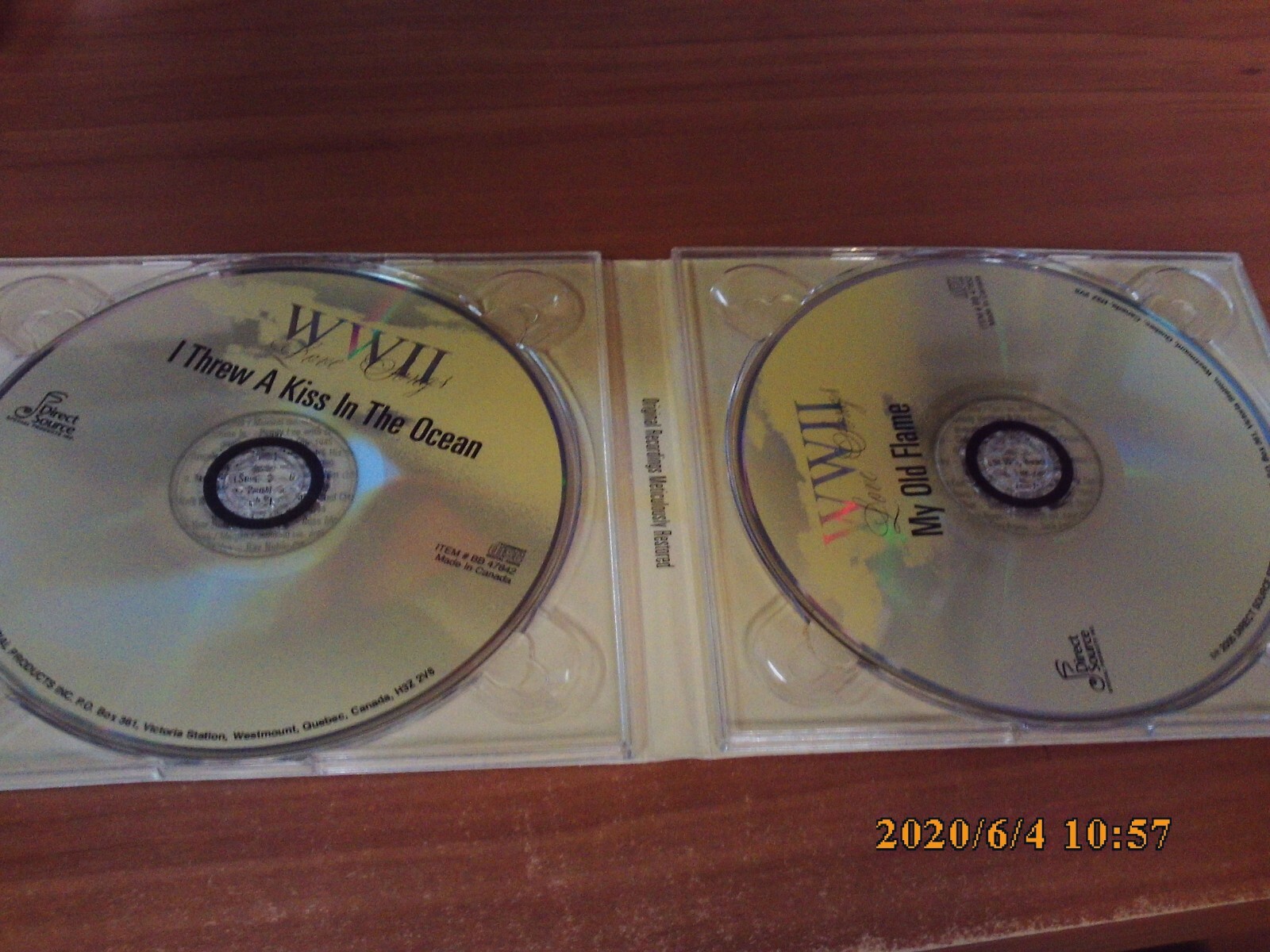 WWII Love Songs (CD 2-Disc Set 2005, Direct Source) World War 2 | eBay