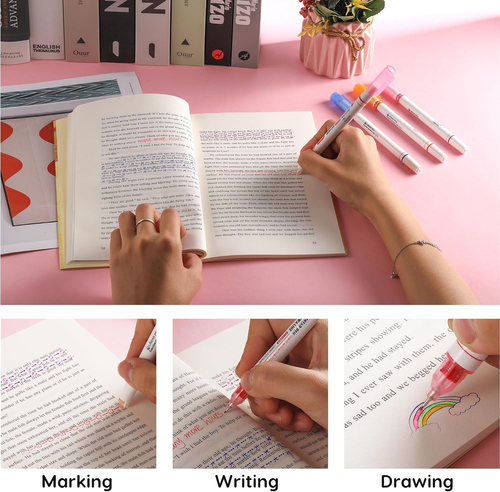 8-Piece Magic Drawing Pens, Outline Markers for Scrapbooking, Bullet ...