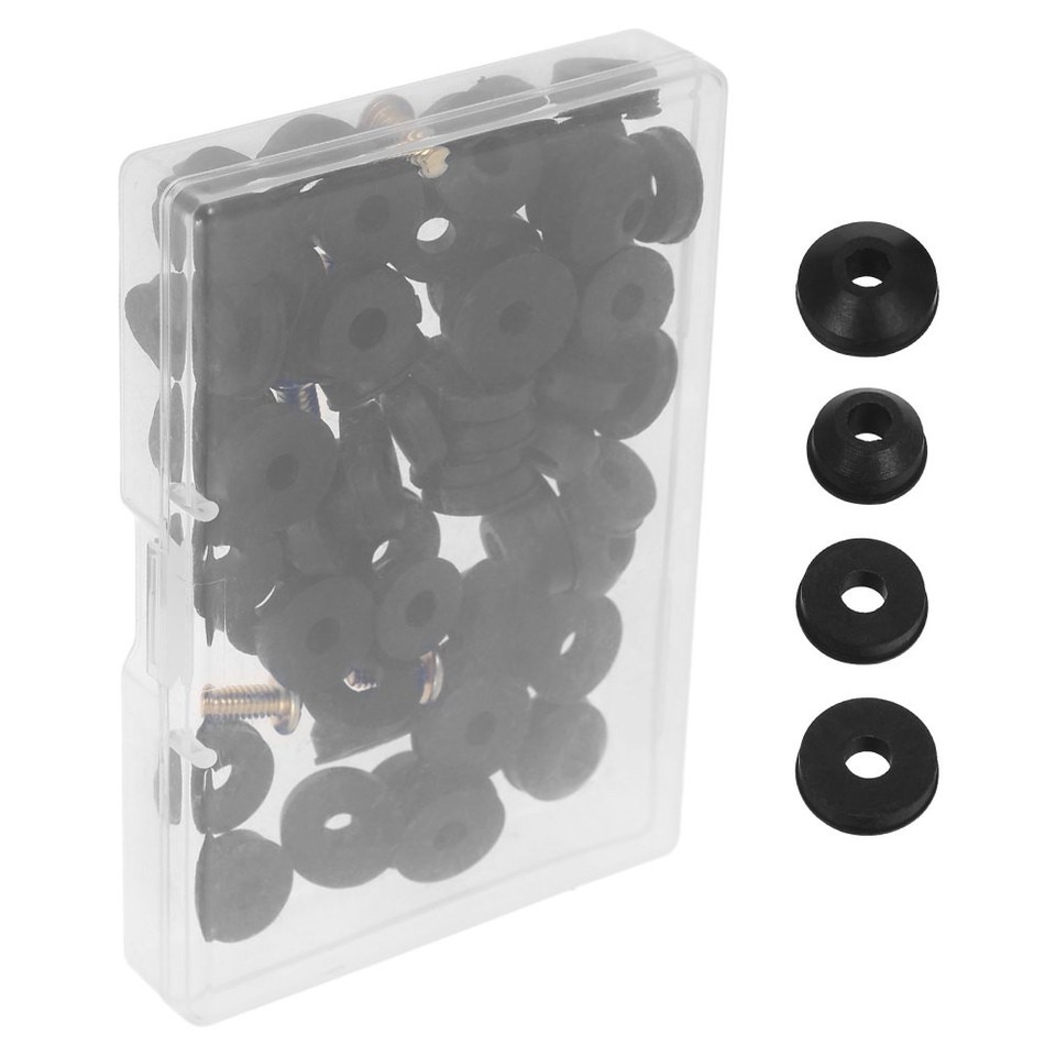 1 Set Faucet Washers Replacement Kit - Rubber Flat and Beveled Washers ...