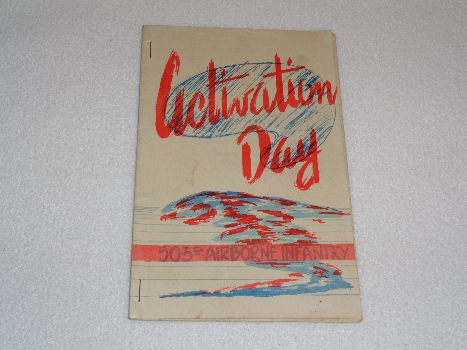 503d Airborne Infantry U.S. Army 1951 Ft. Campbell Rare Activation Day ...