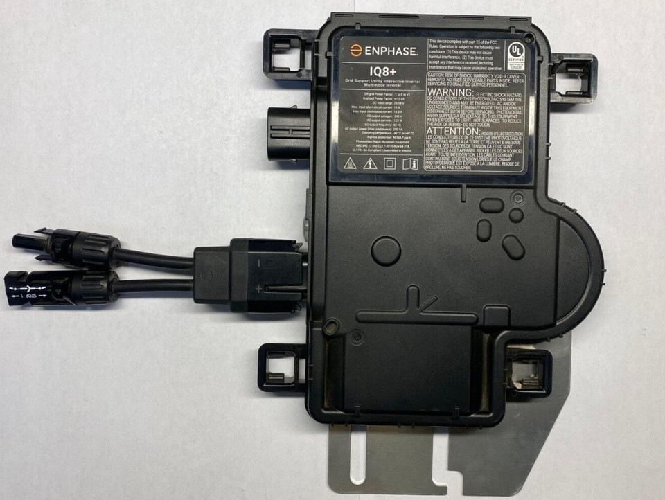 Enphase IQ8+ micro inverter with adapter MC4 Solar panel (IQ Cable DC ...