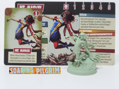 MS. MARVEL - ZOMBIE Zombicide MARVEL ZOMBIES Kickstarter Exclusive CMON ...