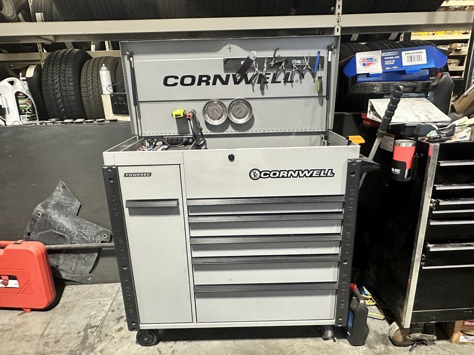 cornwell Service cart with Power Drawer And MATCO Cart | eBay