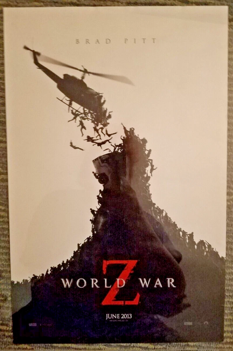 World War Z Movie Poster Helicopter