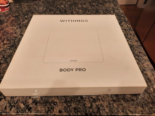 Withings - Body Pro Smart Wi-Fi Scale - White - New Open Box | eBay