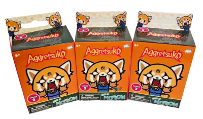 3 LOT Sanrio AGGRETSUKO Series 2 Chibi in Motion Blind Box Clip | eBay