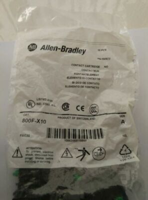 1 PCS AB 800F-X10 button switch contact | eBay