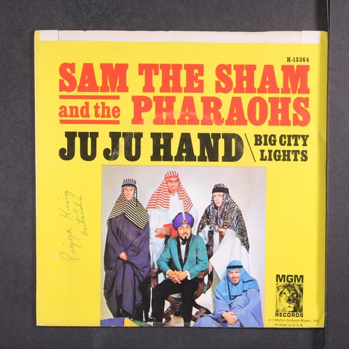 SAM THE SHAM & PHARAOHS: ju ju hand / big city lights MGM 7" Single 45 ...