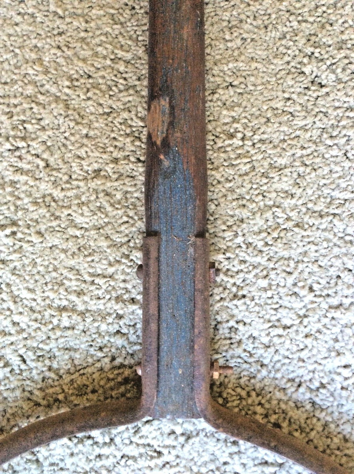 Vintage Wood Handle Swing Sickle Scythe Weed Grass Cutter Blade Garden ...