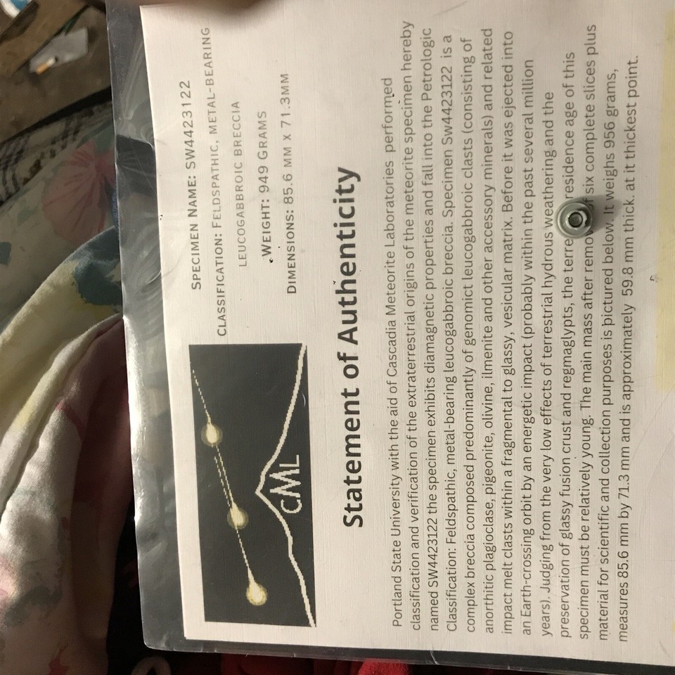 rare meteorites for sale | eBay