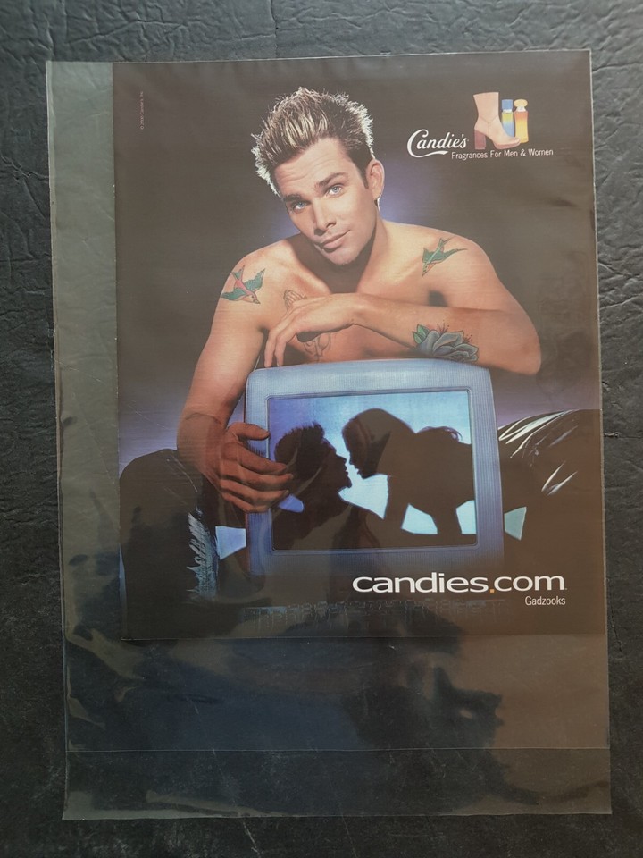 Mark McGrath Candies Fragrances Promo Print Advertisement Vintage 2000 ...