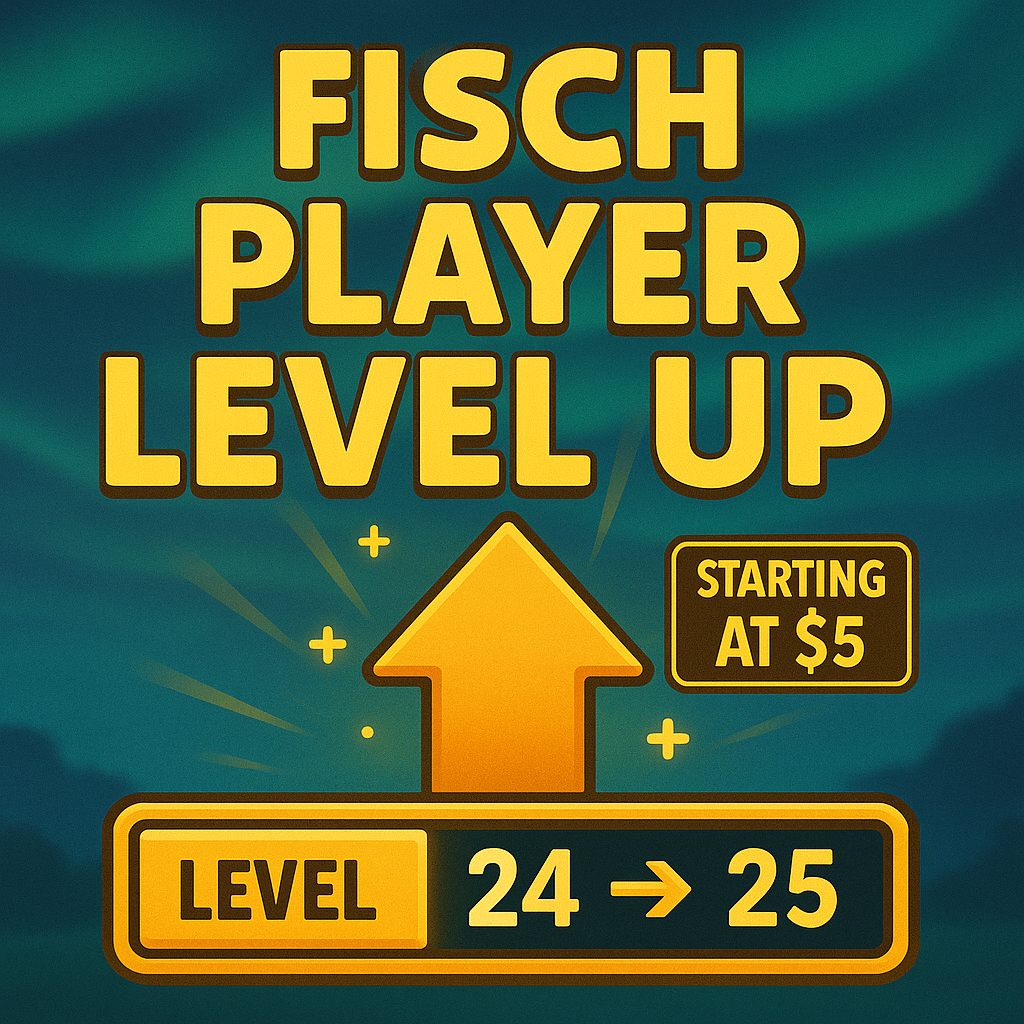 Fisch Game Service - Player Level Up | eBay