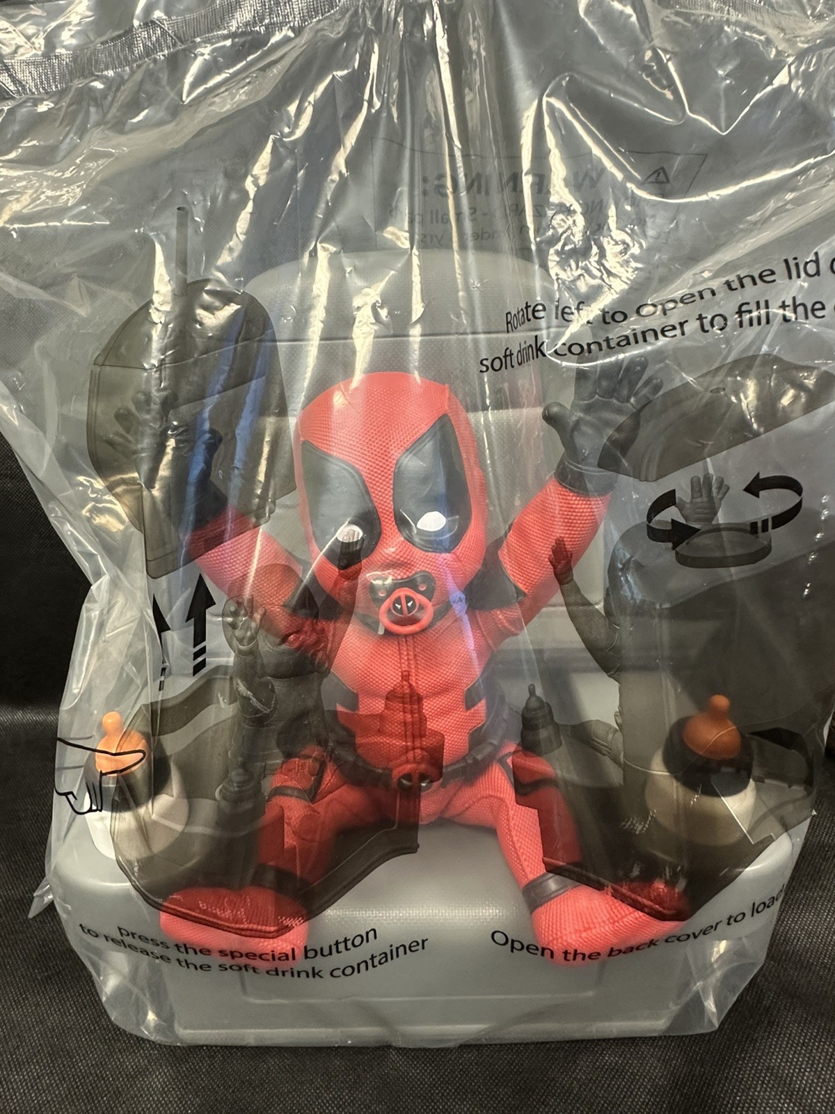 New Baby Deadpool "Babypool" Popcorn and Drink Bucket Regal Cinemas ...