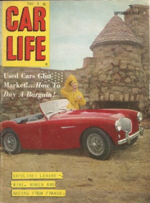 CAR LIFE 1955 SEPT - T-BIRD TEST, A-M DB2, BORGWARD, 04 PACKARD | eBay