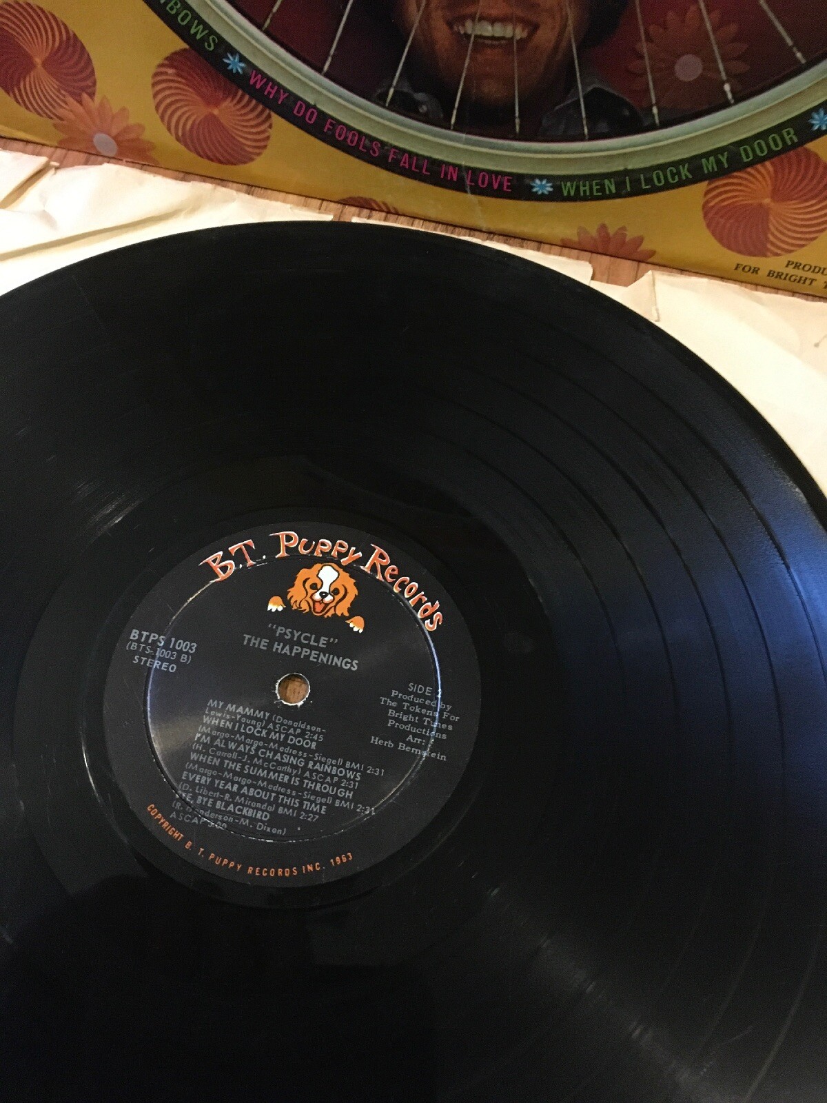 The Happenings Psycle, B.T. Puppy Records BTPS 1003 1966 Rock Pop Vinyl ...