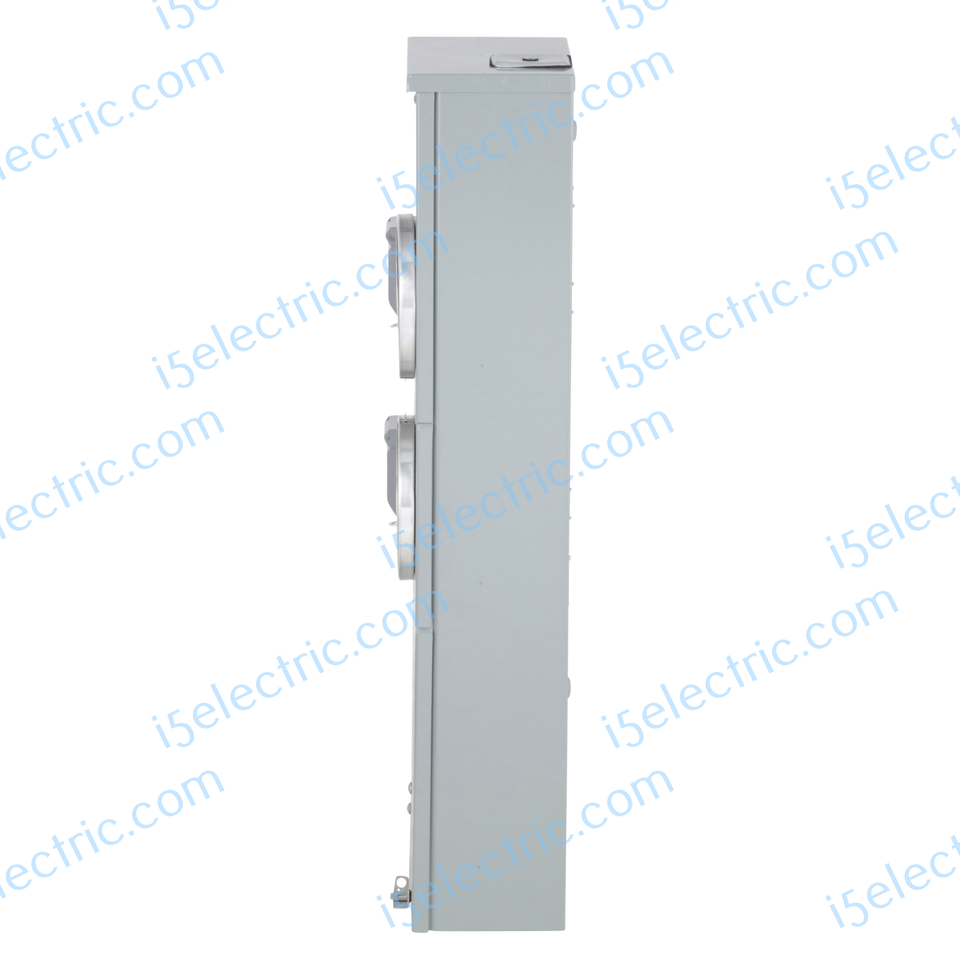 Square D MP22125 200 Amp w/2 Gang 125A Meter OH/UG MP22-125 EUSERC as ...