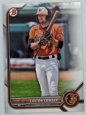 x183 LOT 2022 BOWMAN (183 Count) COLTON COWSER BASE PAPER CARD #49 ...