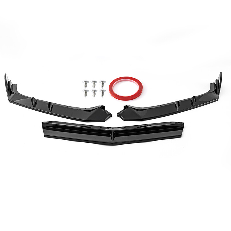 Front Bumper Lip Splitter Diffuser Kit For Corvette C8 Z51 2020-23 ...