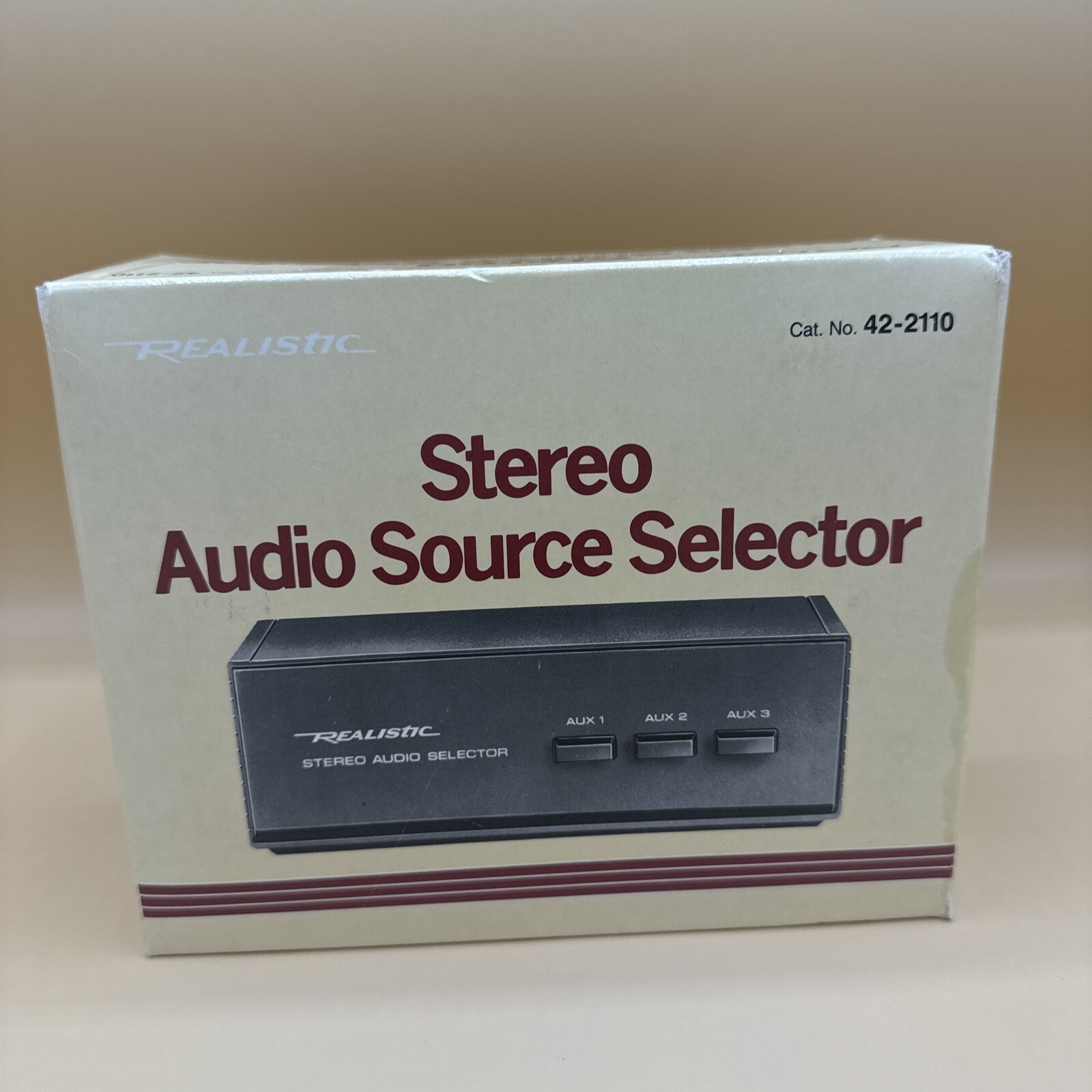 Realistic 42-2110 Stereo Audio Selector 3 in 1 out for sale online | eBay