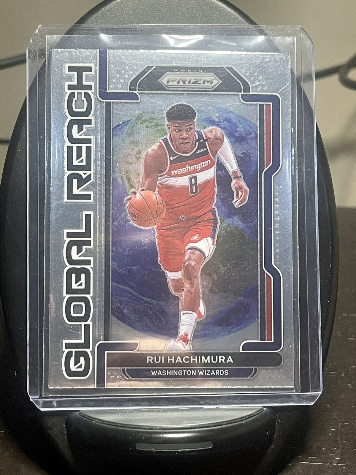 Rui Hachimura 2021-22 Panini Prizm Global Reach Insert #6 Los Angeles ...