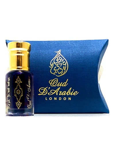 Royal Violeta Oud Perfume Niche Árabe Puro Aceite de 12ML Por D'Arabie ...